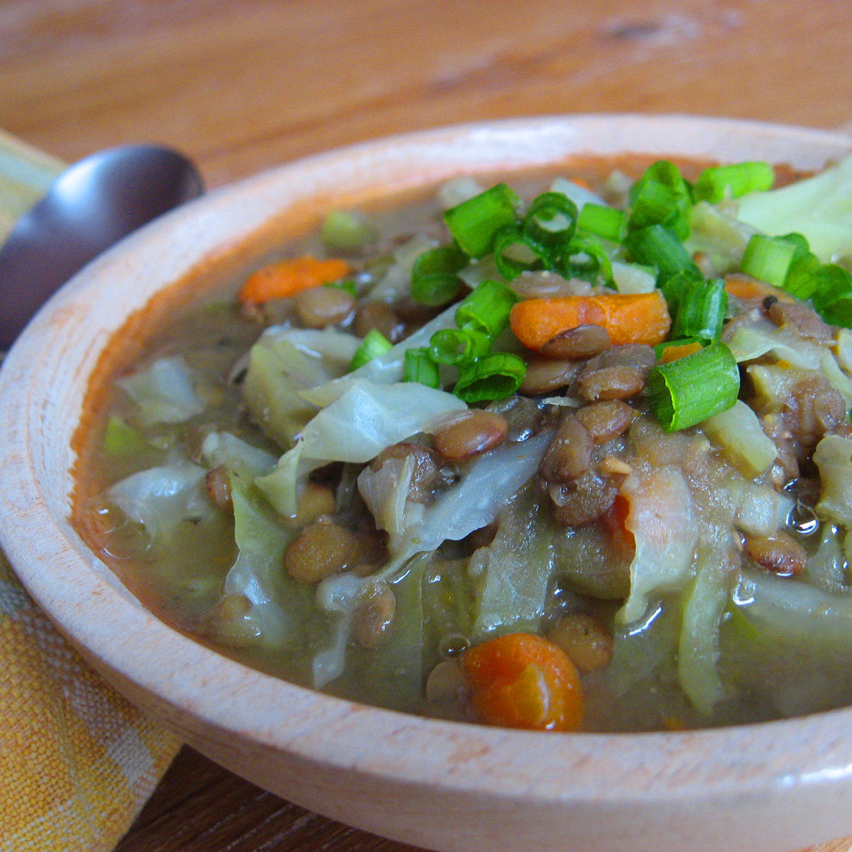 Hearty Lentil Stew - Straight Up Food